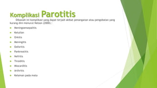 Parotitis | PPTX