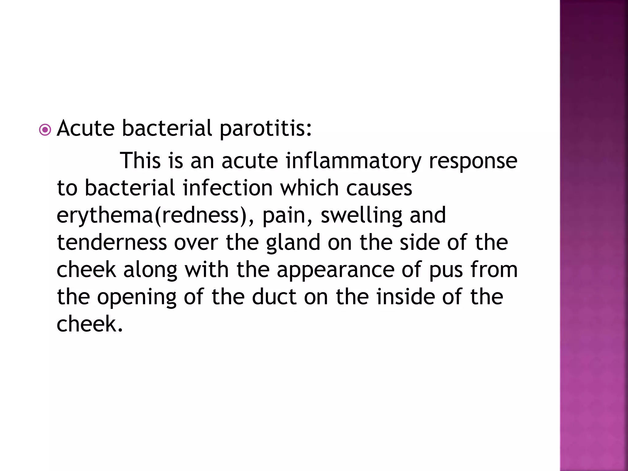 Parotitis | PPTX | Ear, Nose and Throat Conditions | Diseases and ...