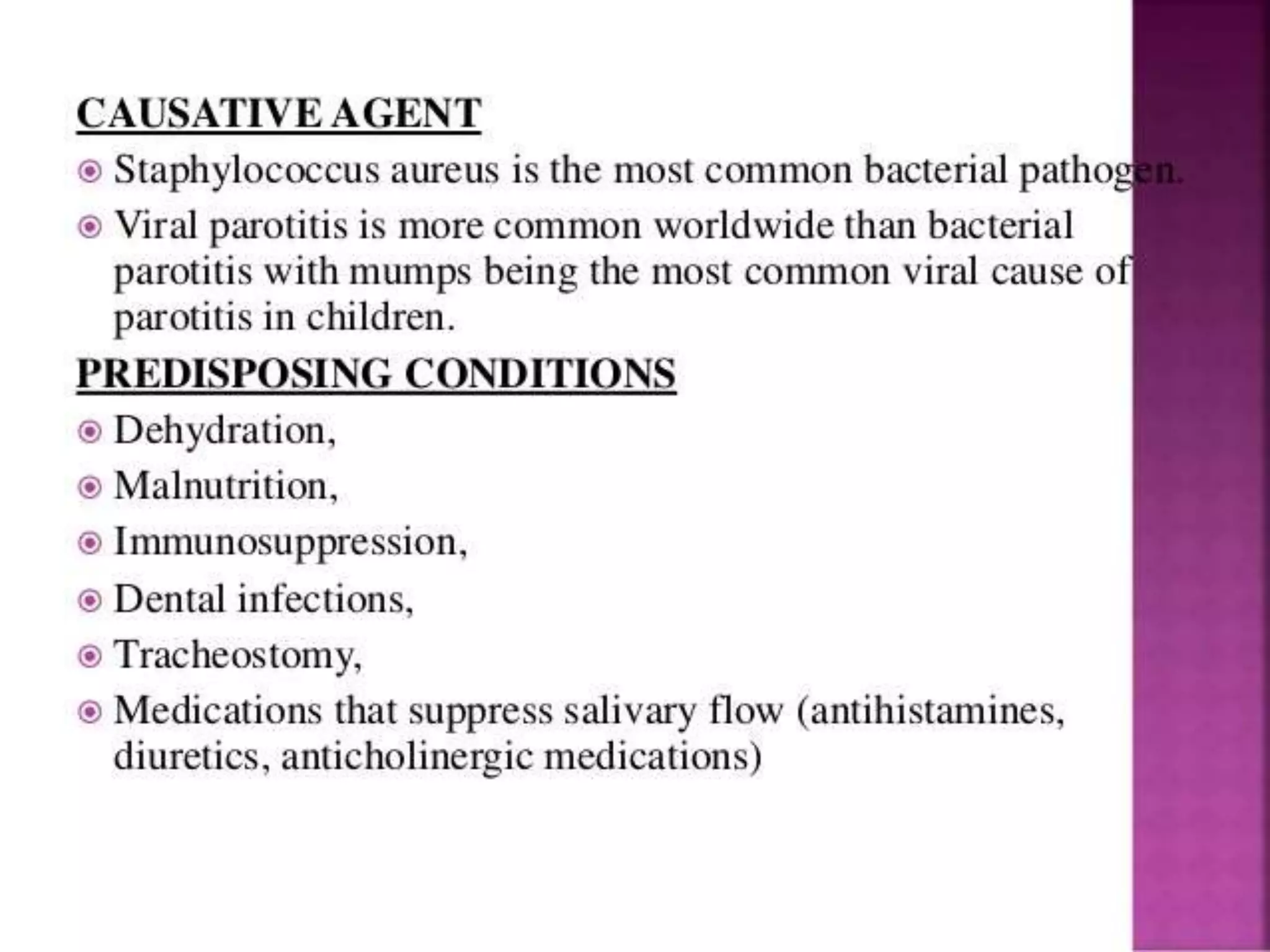 Parotitis | PPTX