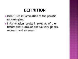 Parotitis | PPTX