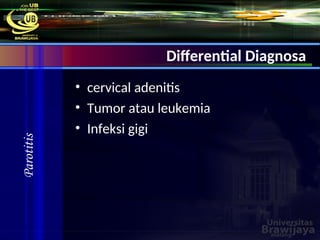 Waspada parotitis/mumps dan pencegahanya.ppt