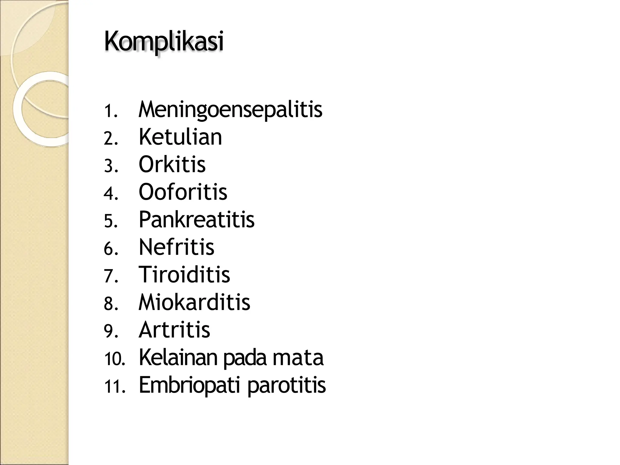 parotitis-mumps-infeksi virus.bisa ditularkanpptx | PPTX
