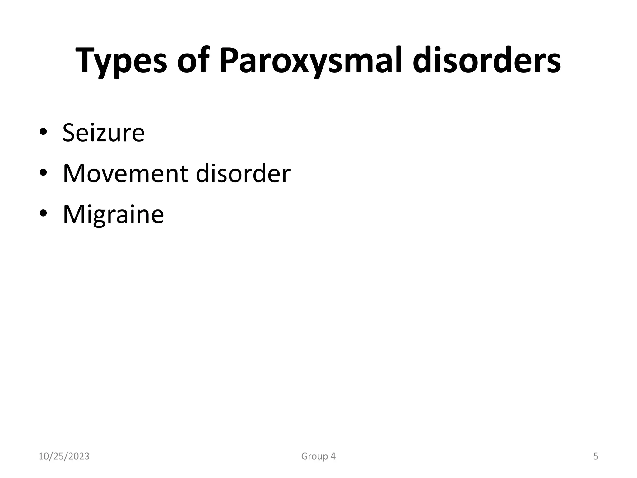 PAROXYSMAL DISORDERS (SEIZURES ).pptx