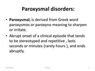 PAROXYSMAL DISORDERS (SEIZURES ).pptx