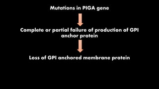 Paroxysmal nocternal hemoglobinuria | PPTX