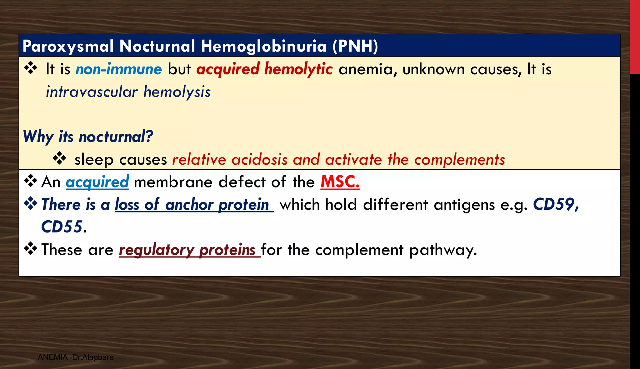 Paroxysmal nocturnal hemoglobinuria (PNH) | PDF