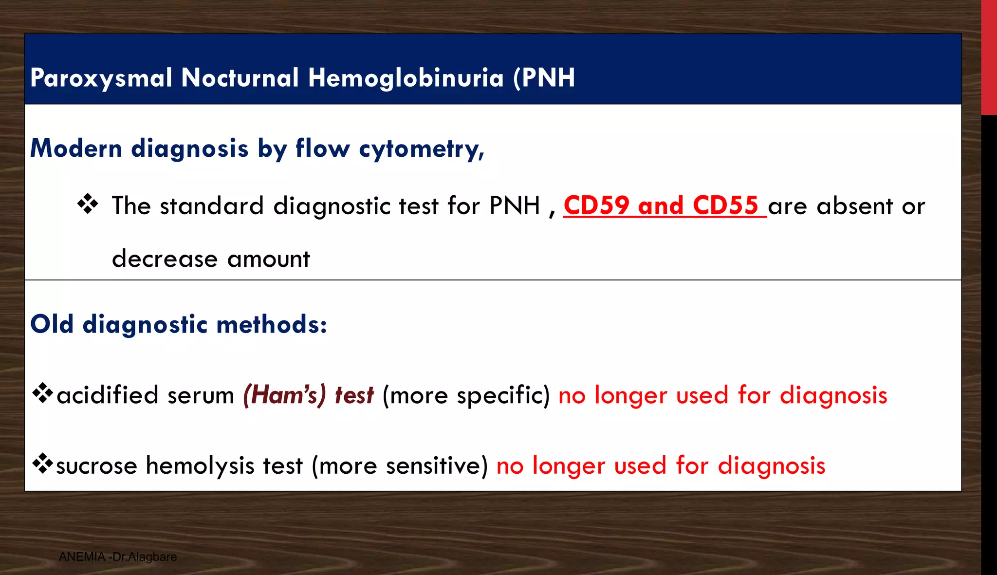 Paroxysmal nocturnal hemoglobinuria (PNH) | PDF