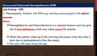 Paroxysmal nocturnal hemoglobinuria (PNH) | PDF