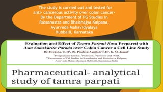 Parpati Kalpana-RASA PARPATI,TAMRA PARPATI, LOHA PARPATI BY Dr.PUSHPAJA ...