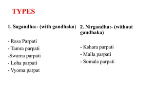 Parpati Kalpana New NCISM RaSASHASTRA TOPIC.pptx