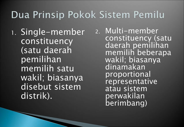Parpol dan pemilu | PPT