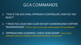 PAR GCA OPERATIONS FOR FALCON BMS | PPSX