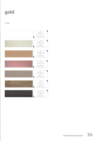 PARQCOLOR - Flooring HPL Catalog | PDF