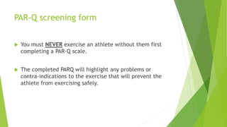 Par-Q ppt Dr. Mumux | PPTX