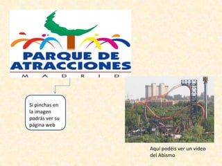 Parque de atracciones | PPTX