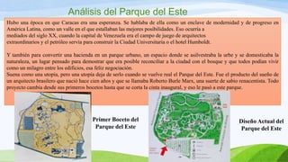 Parque del este | PPTX