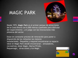 Parques de atracciones | PPTX
