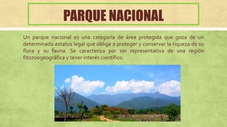 Parques Nacionales de Honduras | PPTX