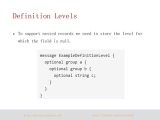 Inside Parquet Format | PDF