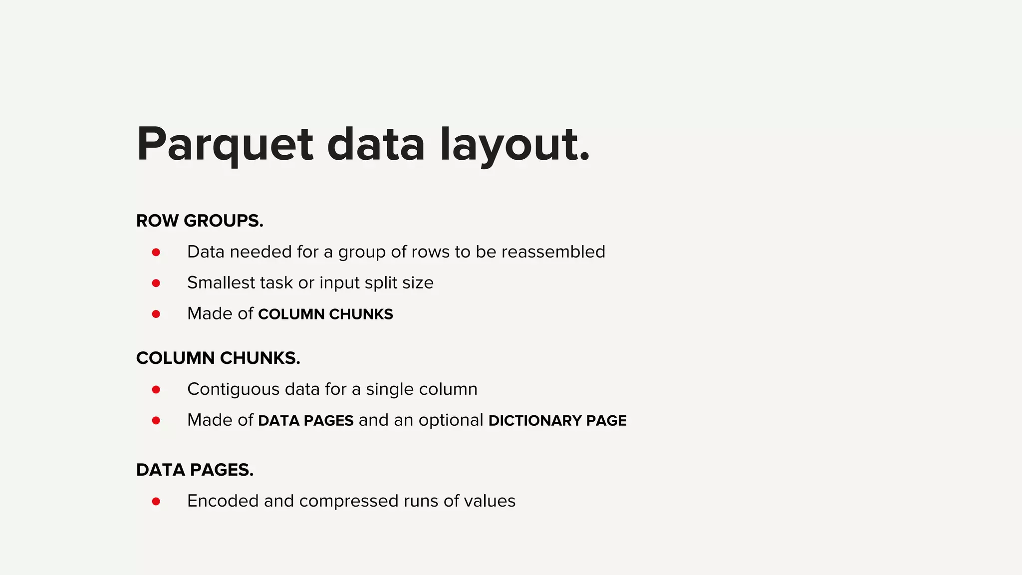 Parquet performance tuning: the missing guide | PDF