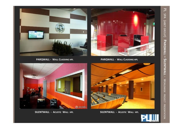 Parqwall, silentwall wall cladding worldwide project by pl spa (abet ...