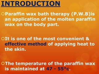 Parrafin wax bath 1.pptx