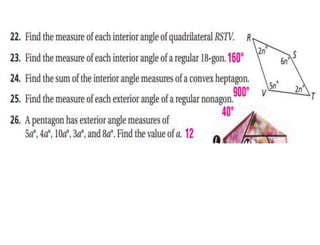Parralelogram day 1 with answersupdated | PPTX