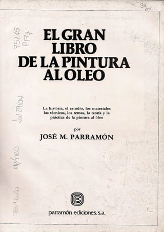 Parramon el gran libro de la pintura al oleo | PDF