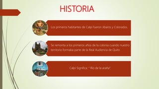 Parroquia calpi | PPTX