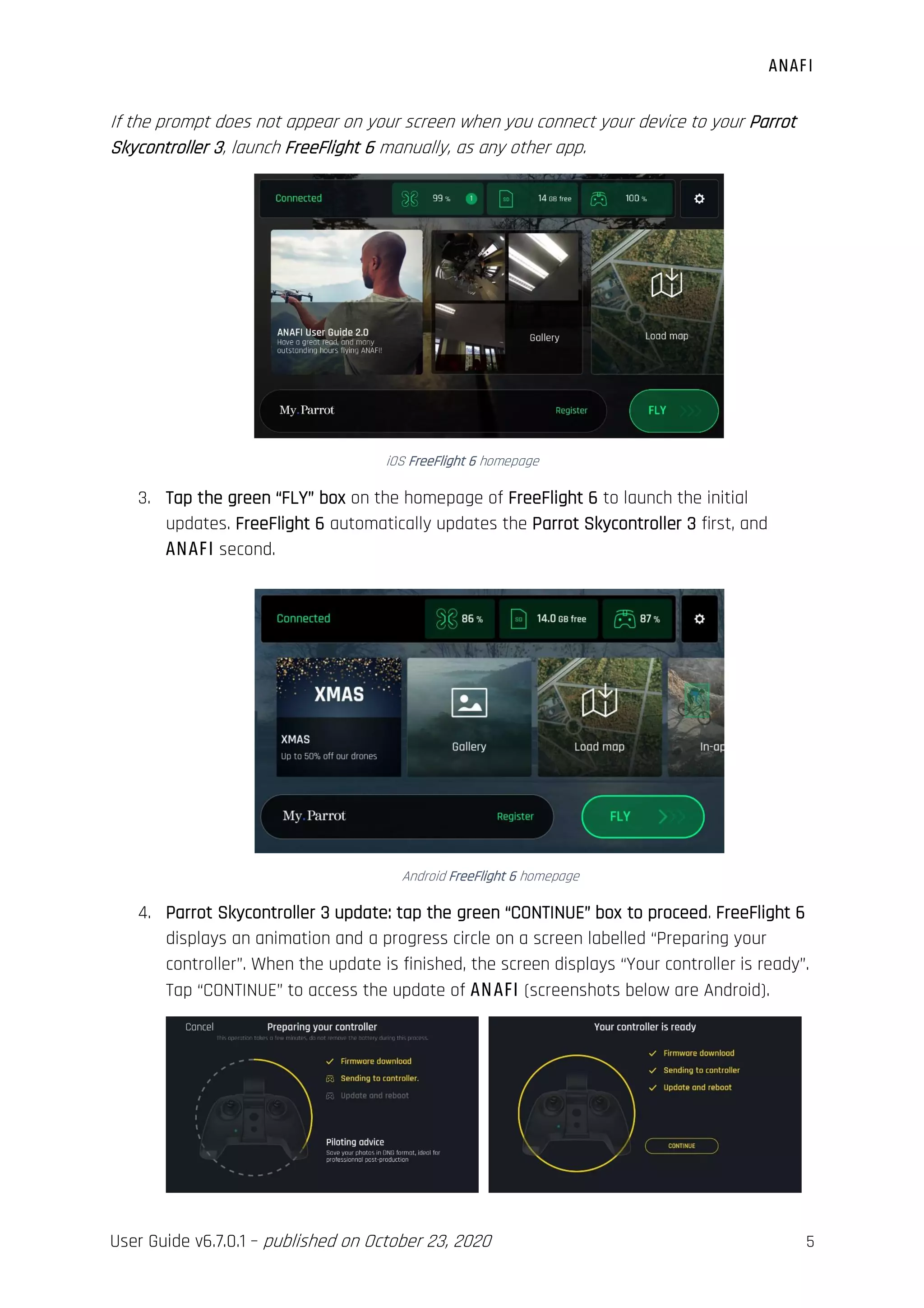 Parrot anafi work-manual-completo_v6.7.0.1_en | PDF | Operating Systems | Computer Software and ...