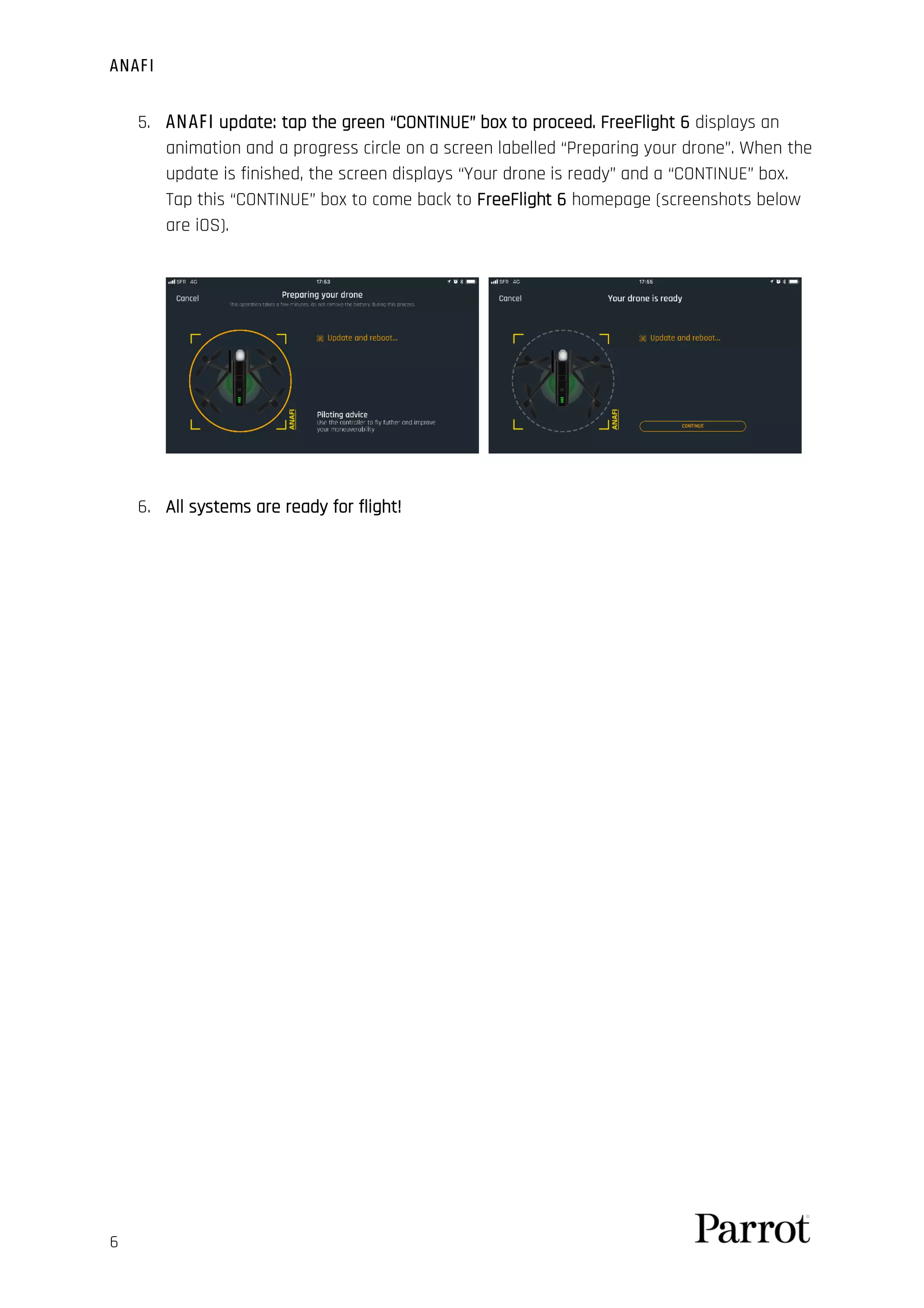 Parrot anafi work-manual-completo_v6.7.0.1_en | PDF