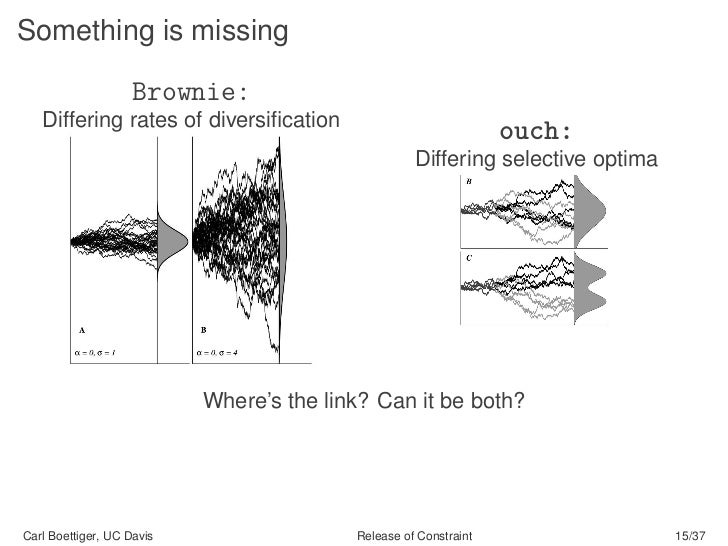 A general model of continuous character evolution