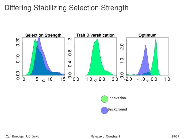 A general model of continuous character evolution