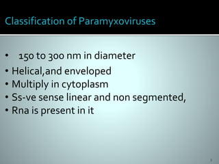 Paramyxovirus | PPT