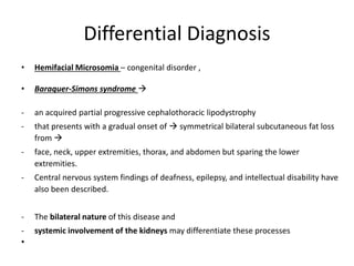 Parry romberg syndrome | PPTX