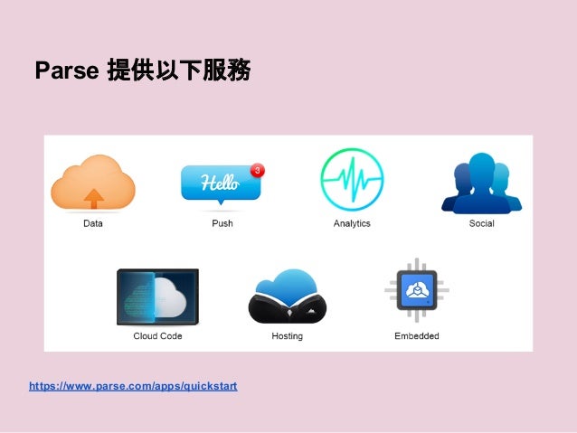 Parse Cloud Code 介紹 