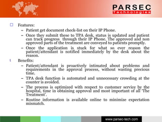 Parsec Mars For Hospital V 3.0 | PPT