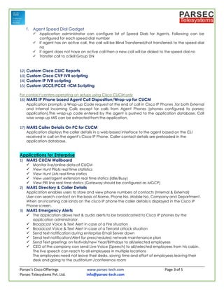 Parsec's Cisco Applications | PDF | Operating Systems | Computer ...