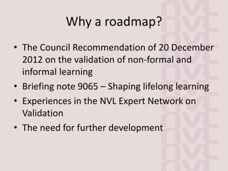 Roadmap 2018 in Validation by Pär Sellberg | PDF