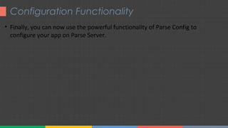 Parse Server Open Source | PPT