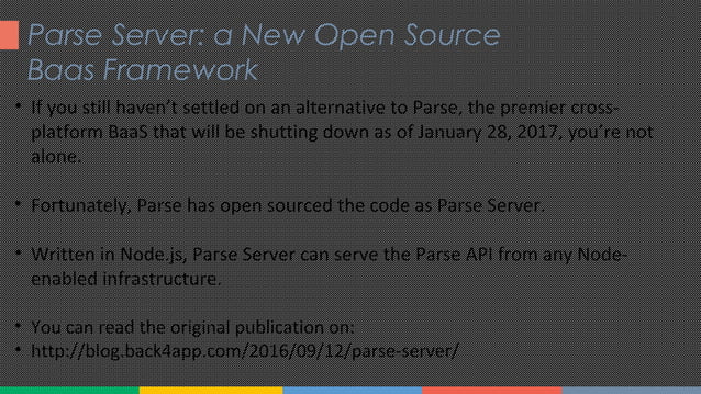 Parse Server Open Source | PPT