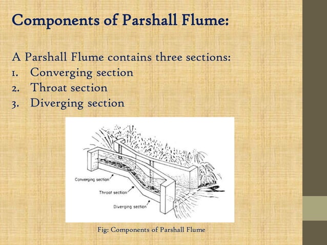 Parshall flume by ali hossain rafi | PDF