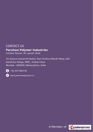 Parshwa polymer-industries | PDF