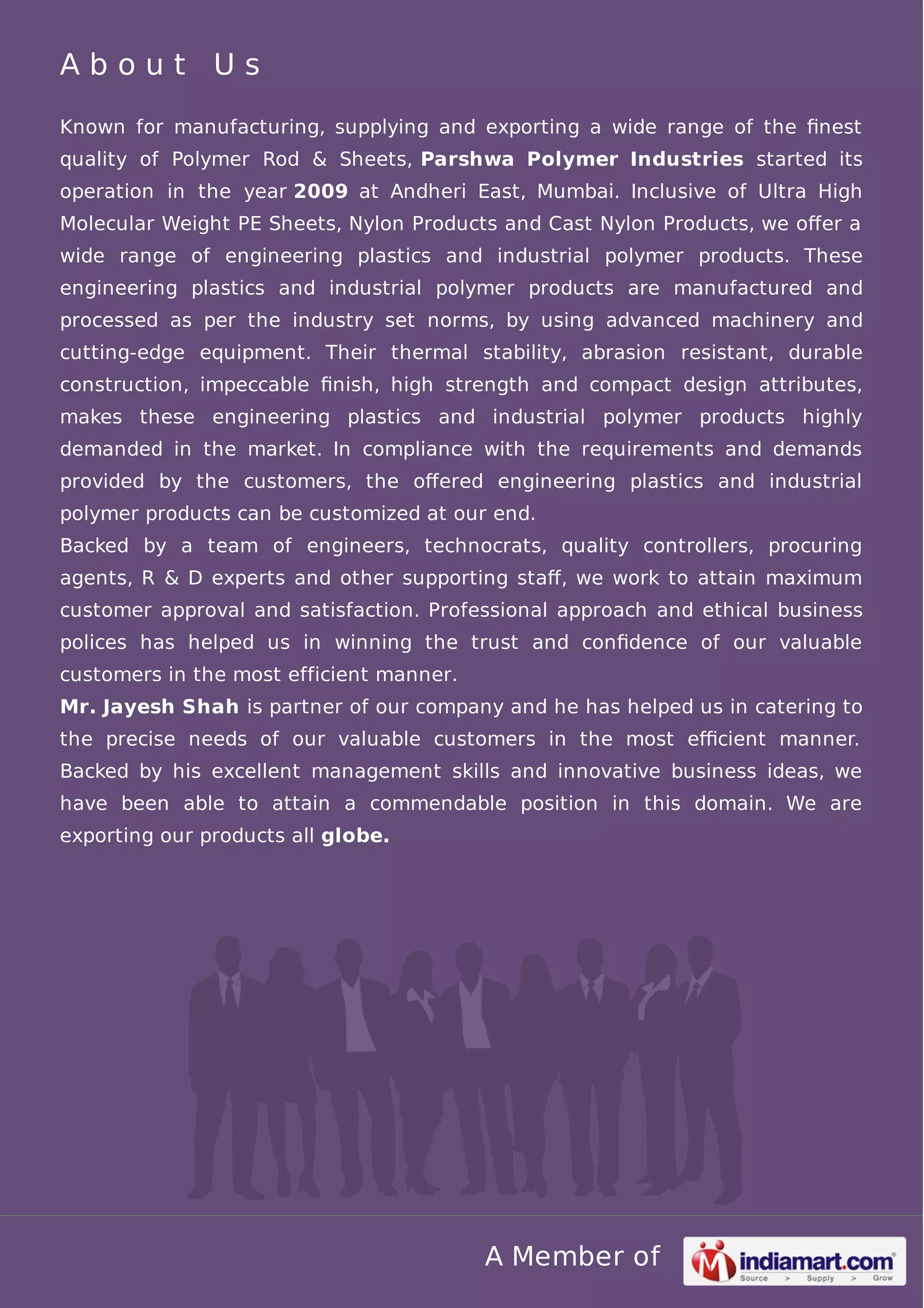 Parshwa polymer-industries | PDF