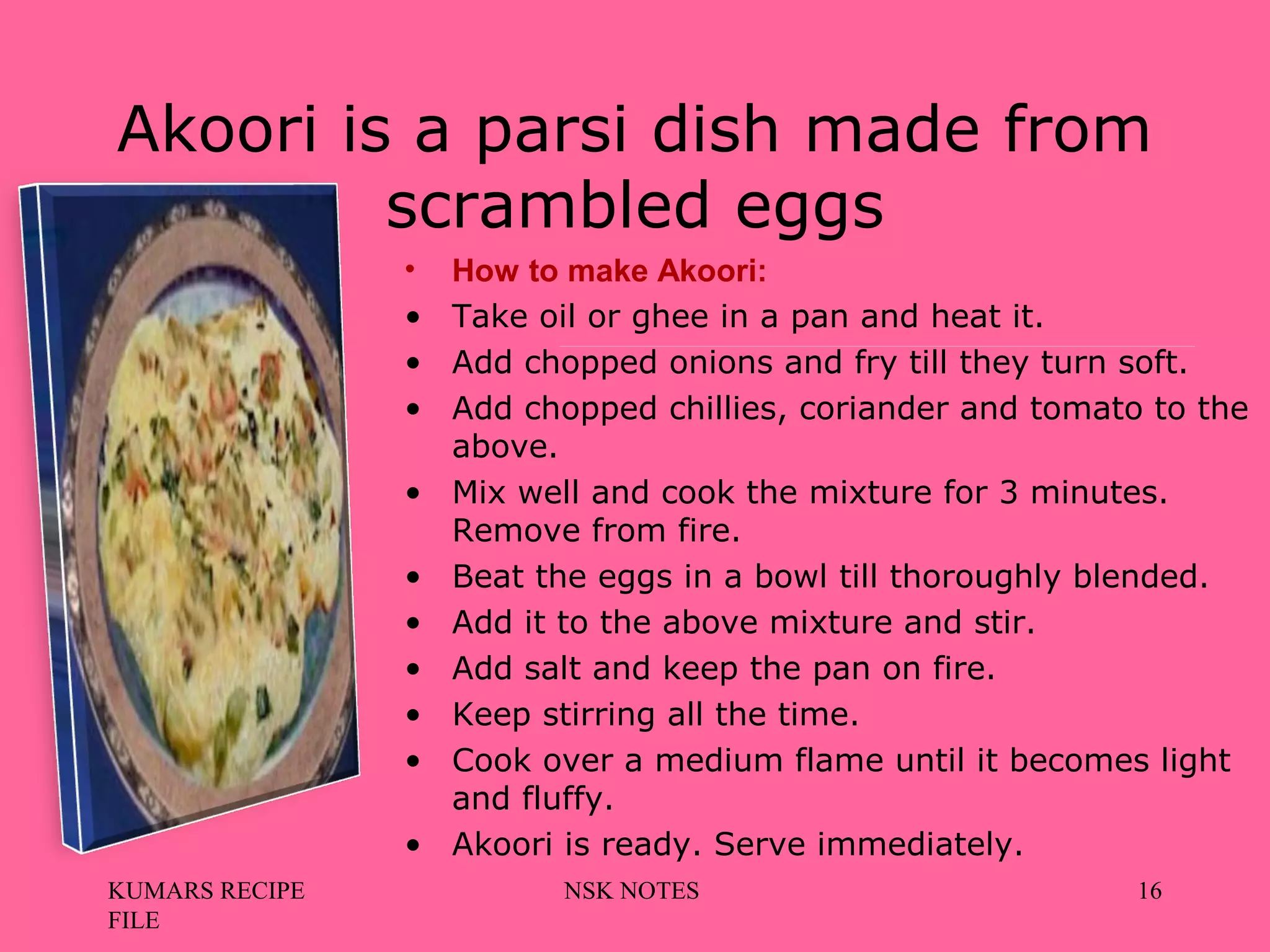 Parsi cuisine | PPT