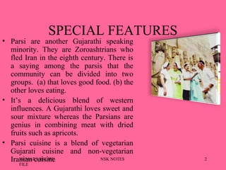 Parsi cuisine | PPT