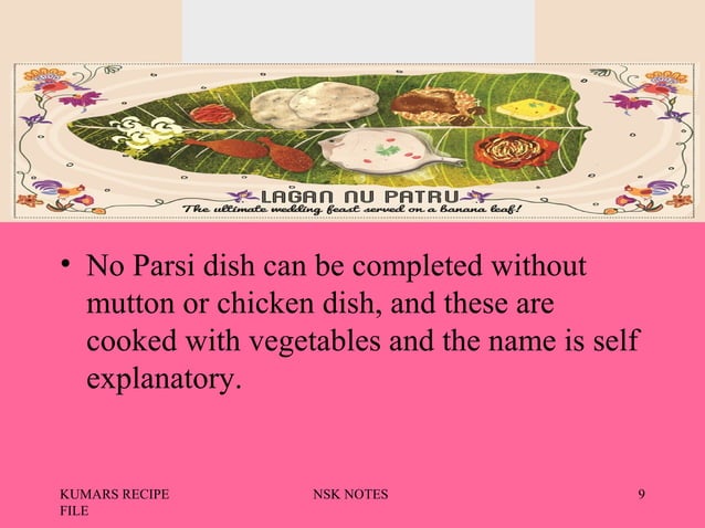 Parsi cuisine | PPT