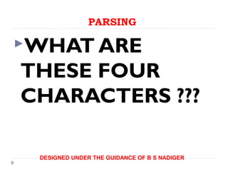 Parsing | PPT