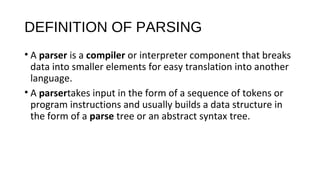Parsing | PPT