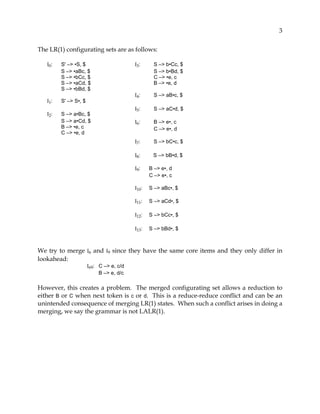 Parsing example | PDF | Programming Languages | Computing
